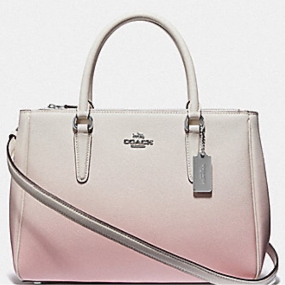 Coach | Bags | Coach Surrey Carryall Ombre Pink | Poshmark